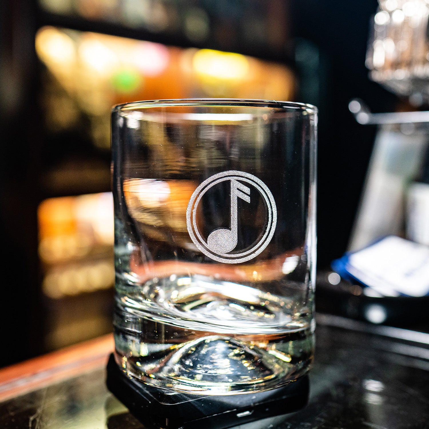 BN Rocks Glass - Etched