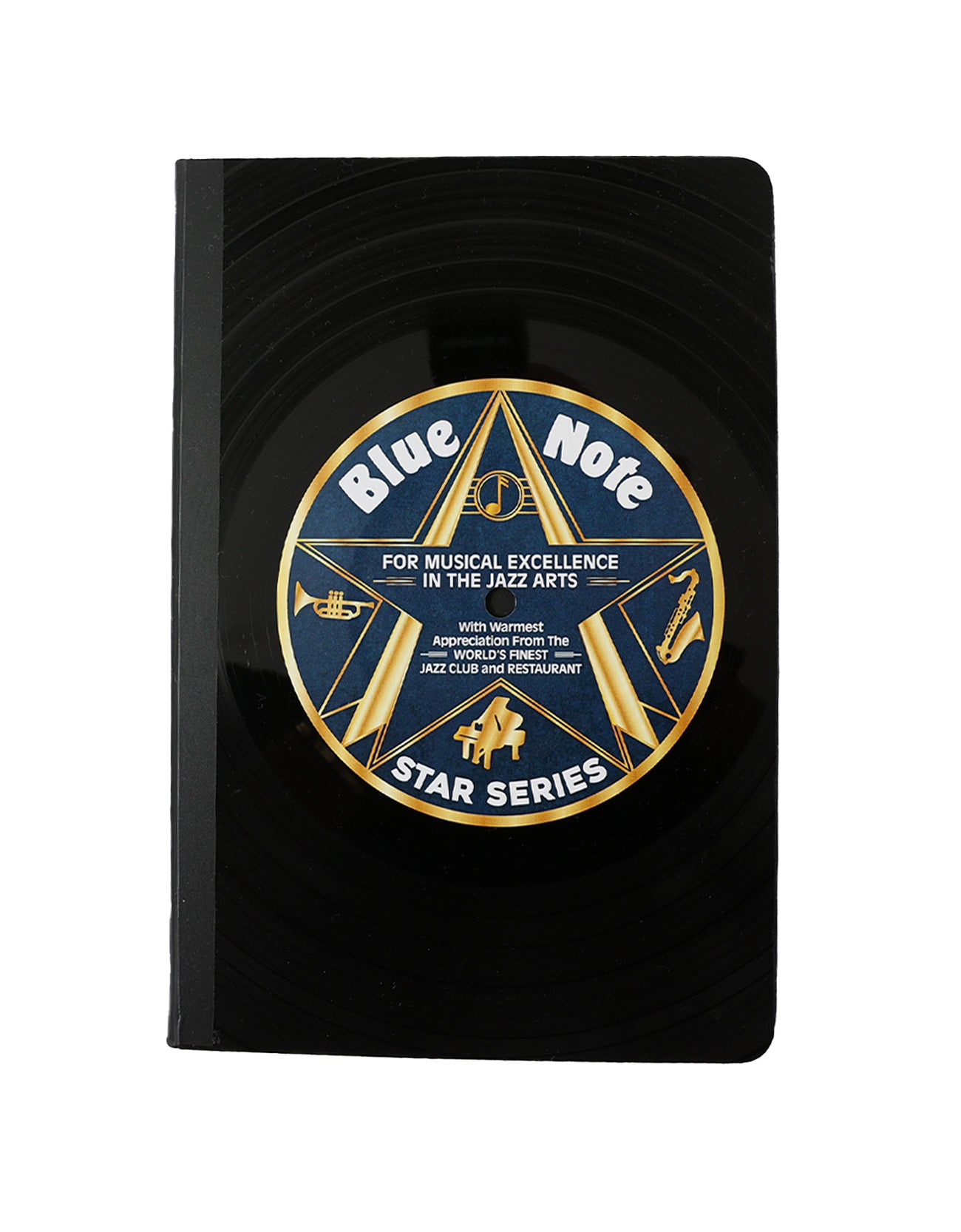 Recycled Vinyl Notebook - Large