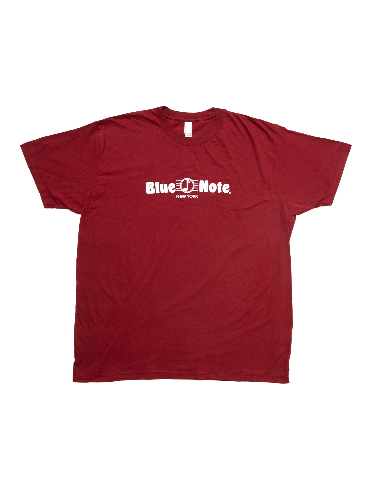 Blue Note Small Logo Cranberry Tee